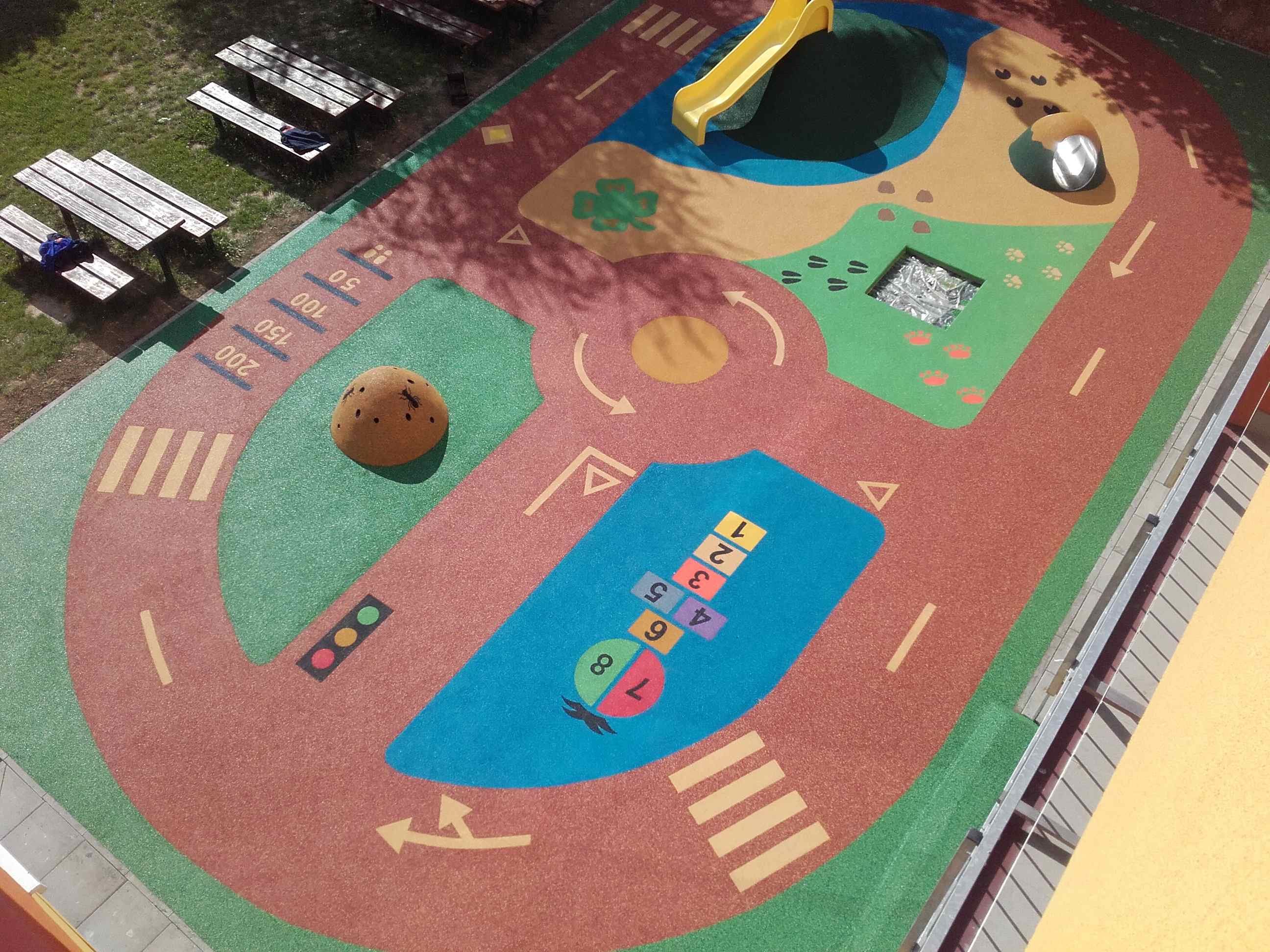 Comparing loose fill and wetpour rubber surfacing – Rubberman Blog