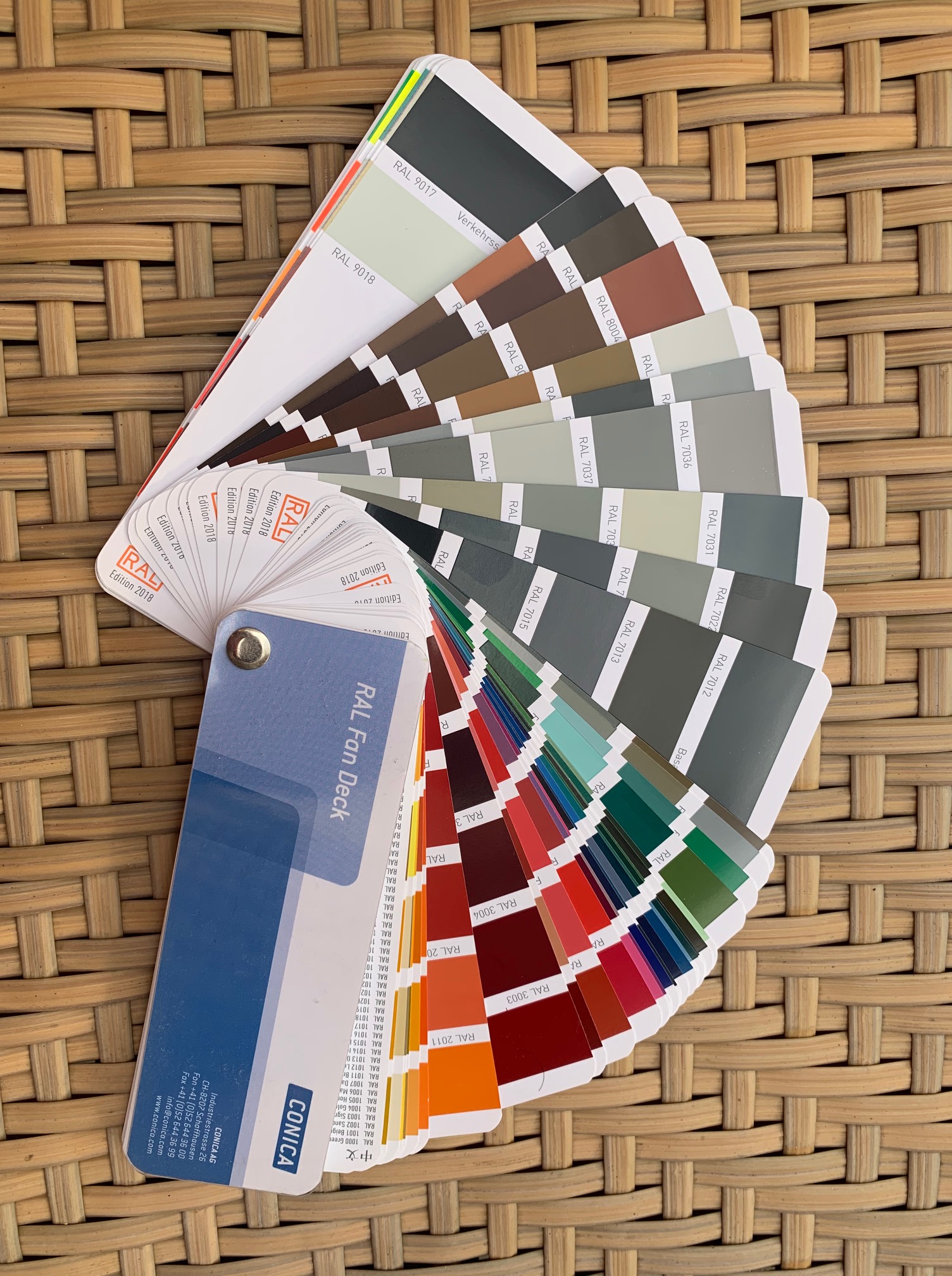 RAL Colour codes and EPDM granules – Rubberman Blog